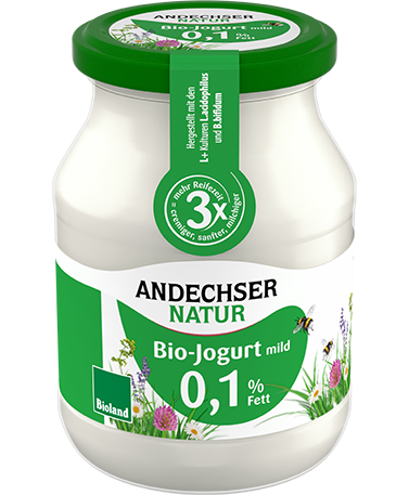 Bio-Kefir mild 1,5% Fett 500g | Andechser Natur