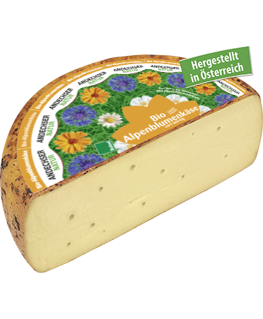 Bio-Alpenblumenkäse 50% Fett i. Tr. ca. 3kg | Andechser Natur