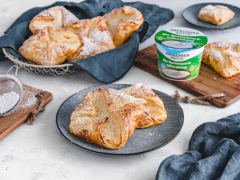 Quarktaschen mit Bio-Speisequarkzubereitung | Andechser Natur